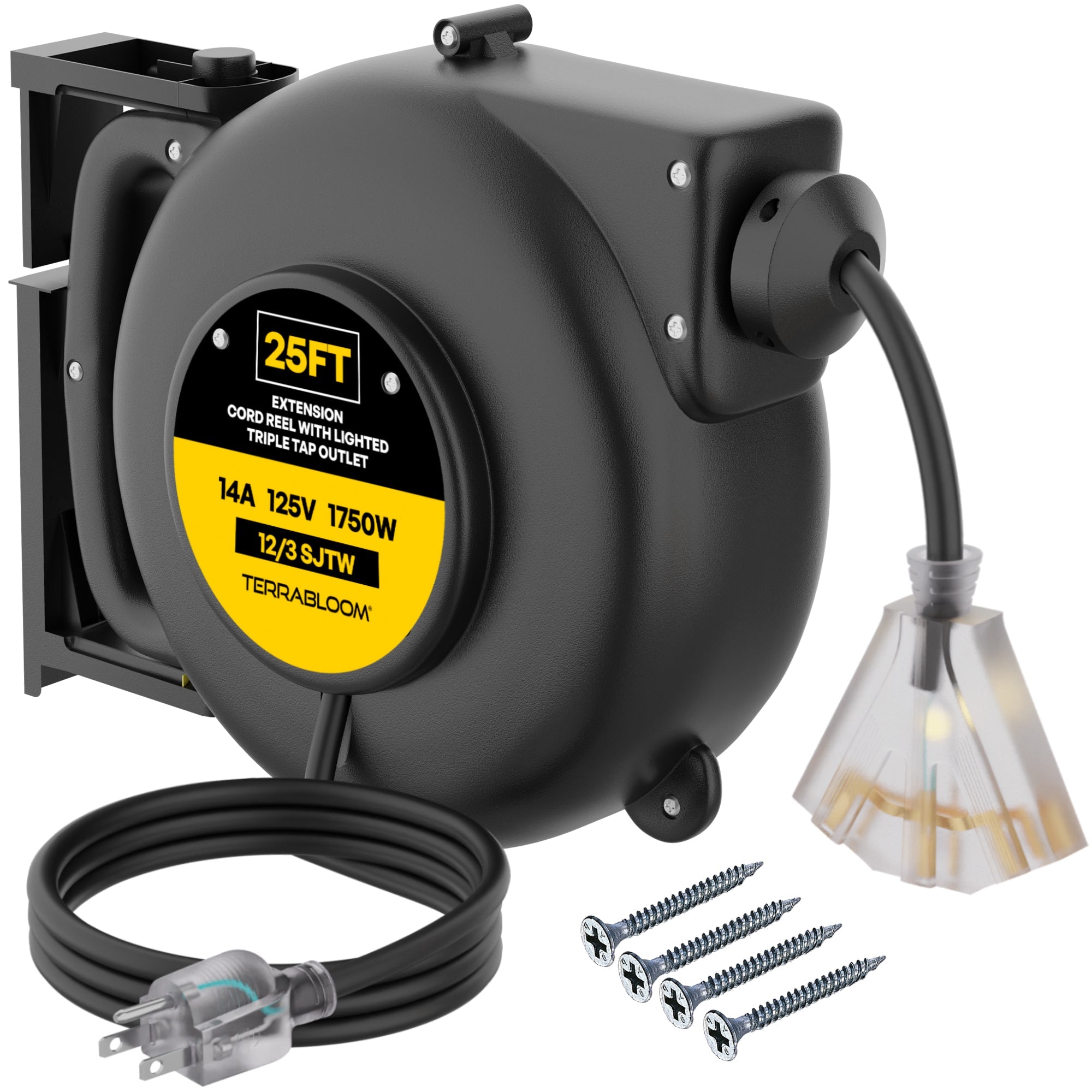 Retractable Extension Cord Reels – TerraBloom