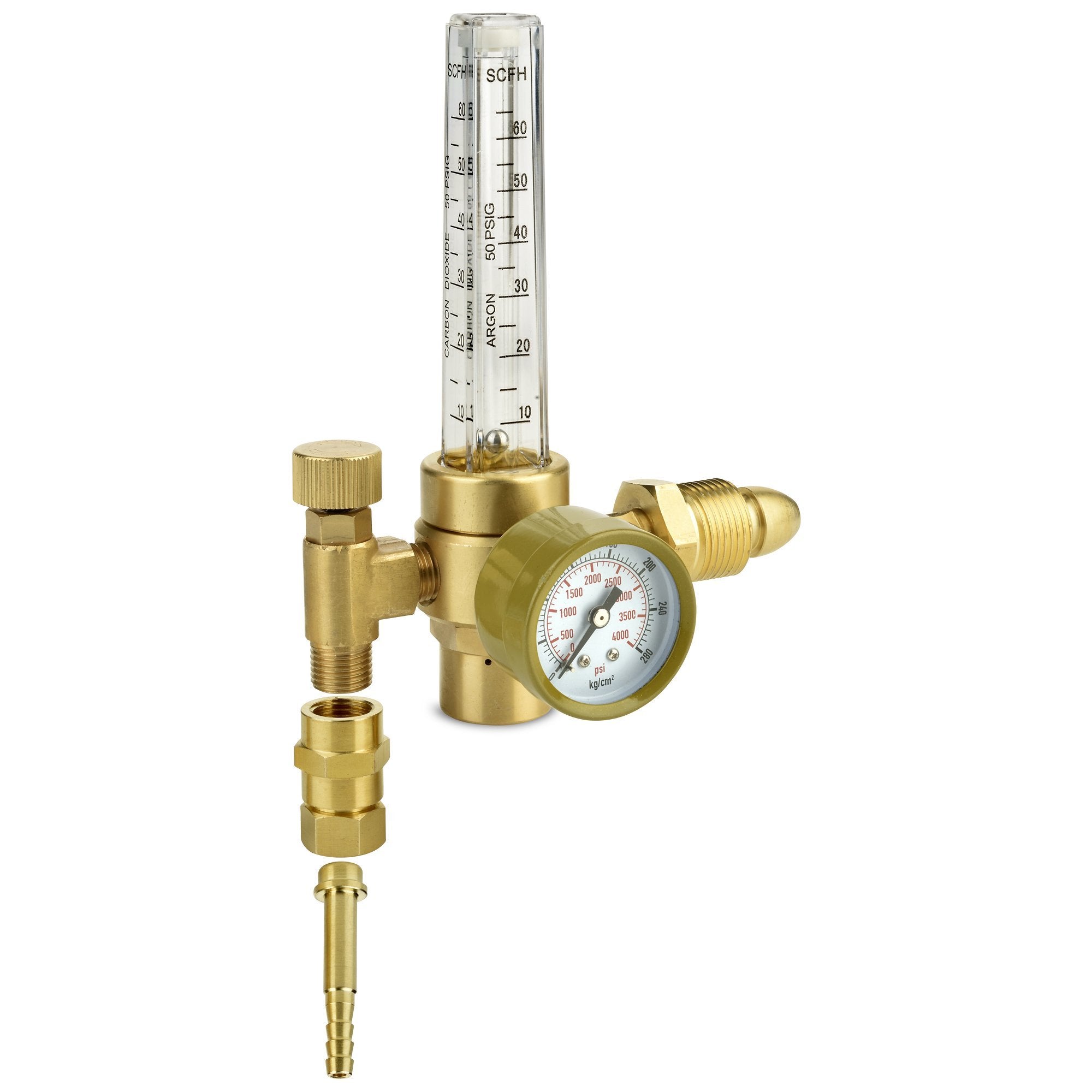 TerraBloom Argon/CO2 Regulator - Welding Gas Flowmeter For TIG MIG - B